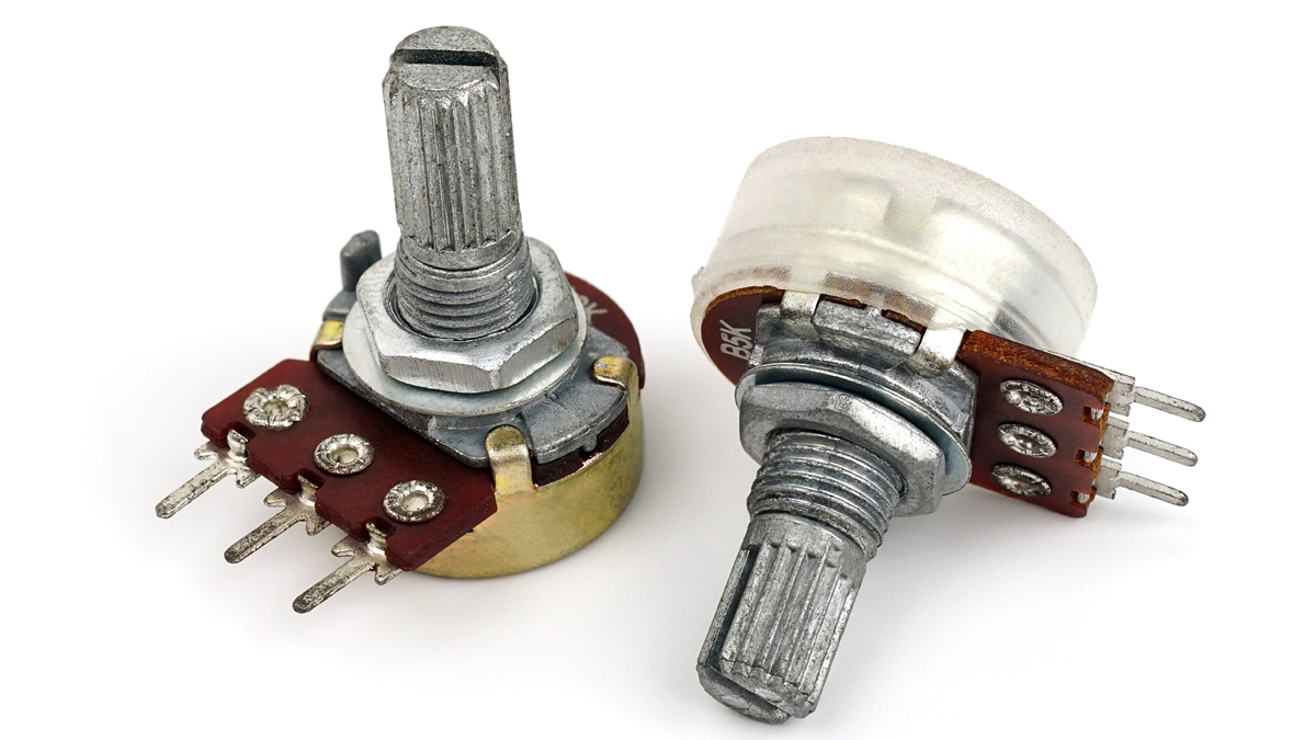 Variable Resistor 200k Ohm 2w Watt Electrical Variable Resistor Rotary